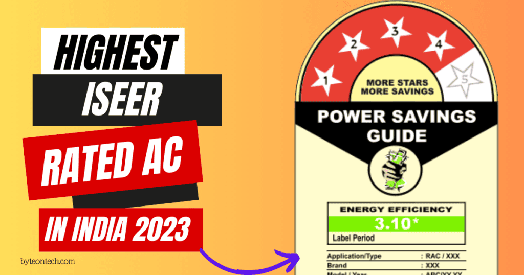 8 Highest ISEER Rating AC in India 2025